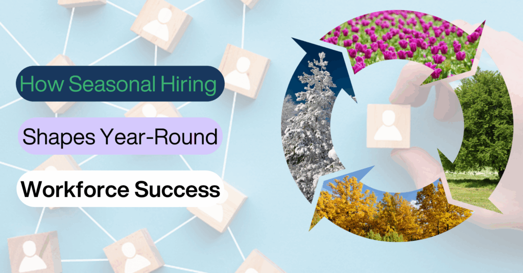 How Seasonal Hiring Shapes Year-Round Workforce Success • Exact Staff, Inc.